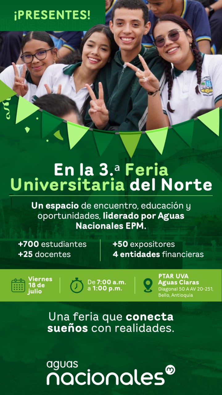 ¡Prepárate para la Tercera Feria Universitaria en la Planta de Tratamiento Aguas Claras ...